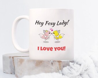 Foxy Lady Coffee Mug - Etsy