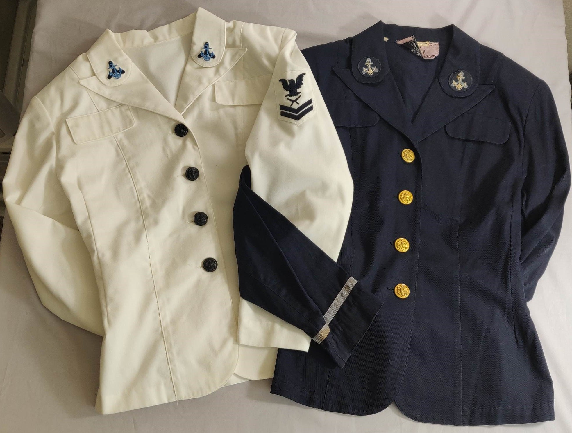 Printable Sewing Pattern – Navy WAVES Unlined Jacket - World War II Era ...