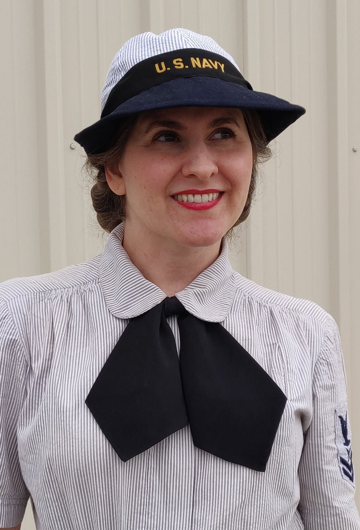 Printable Sewing Pattern – Women’s Navy WAVES & SPARS Ties All 3 Styles ...