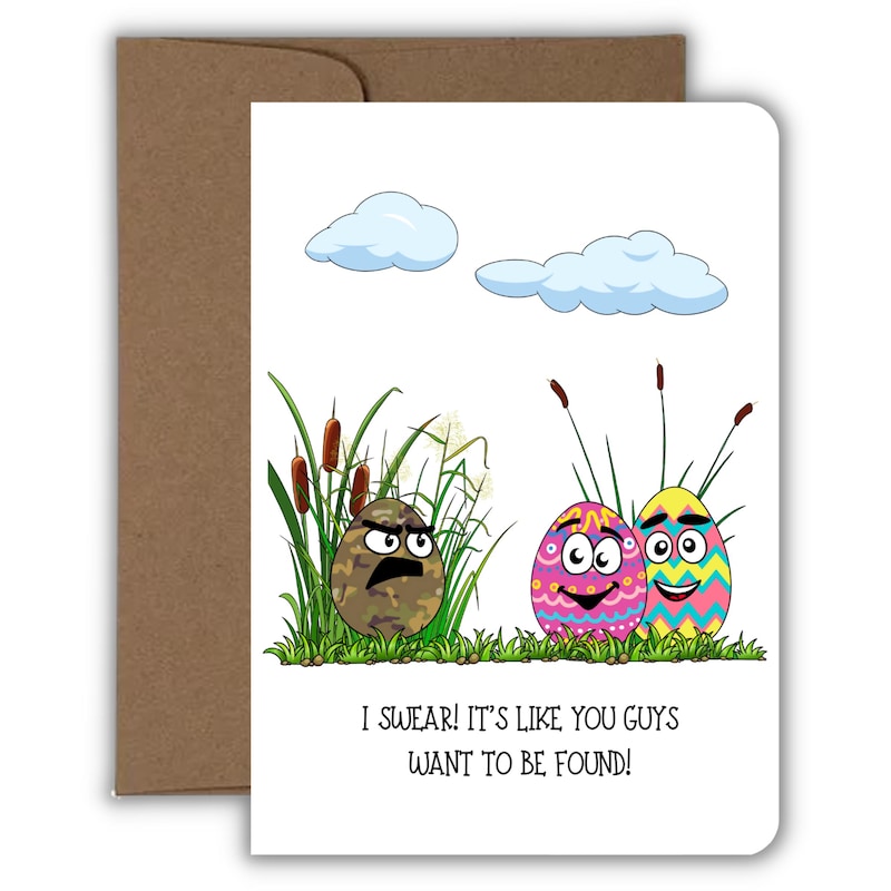 Funny Easter Card - Etsy