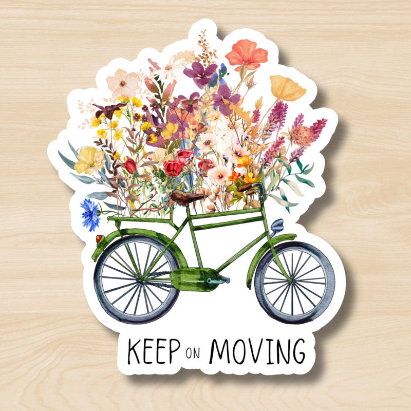 Bicycle Stickers - Etsy