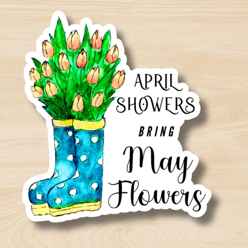 April Showers - Etsy