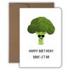 Broccoli Birthday Card, Funny Card, Birthday Greeting, Food Lover ...