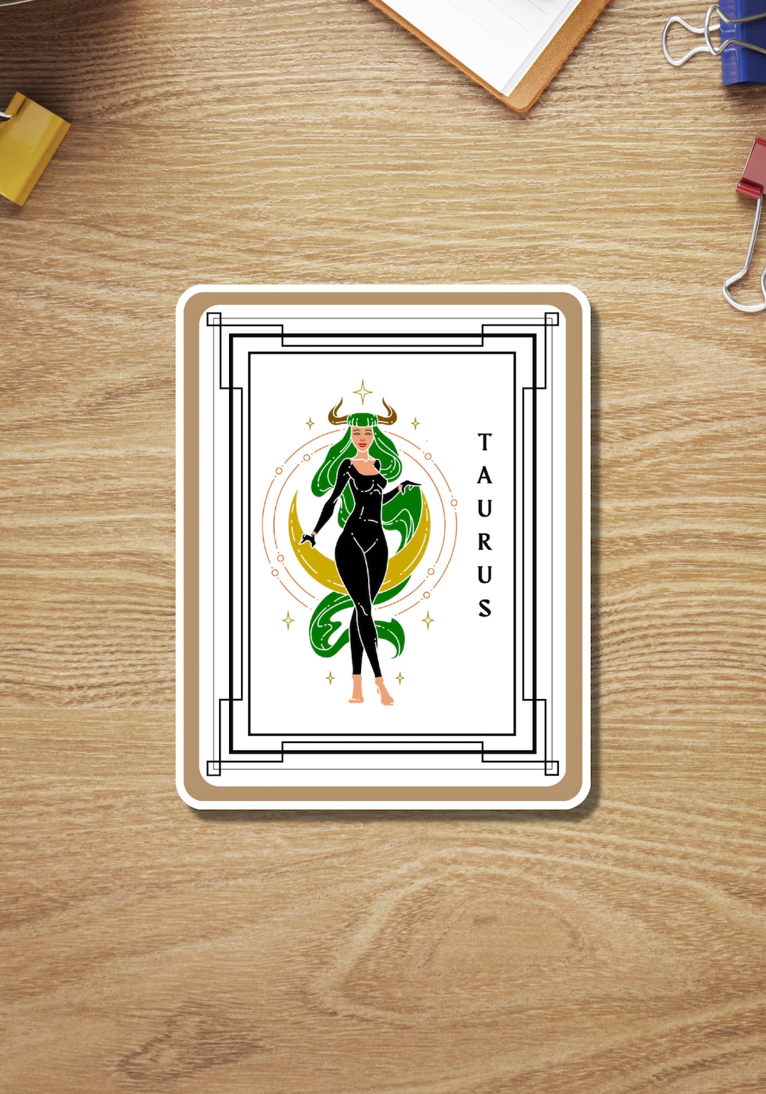 Taurus Sticker, Zodiac Sign Sticker, Horoscope, Taurus Gift, Taurus ...