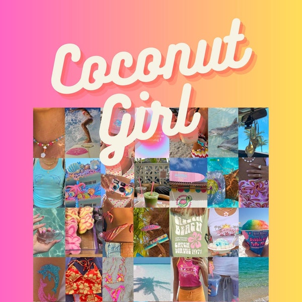 Coconut Girl - Etsy