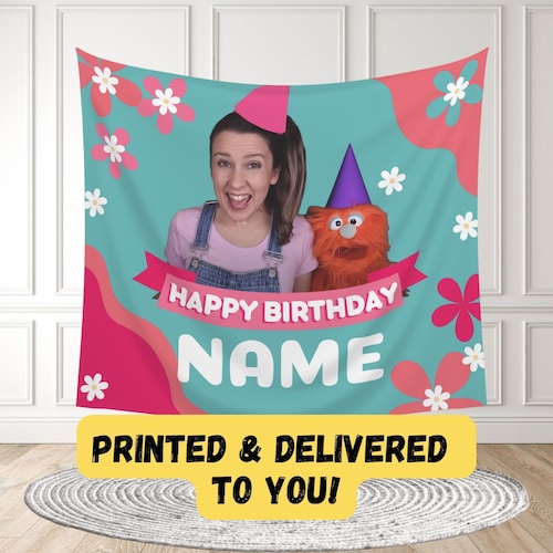 Ms.rachel Wrapping Paper Girl / Boy Birthday Party - Etsy