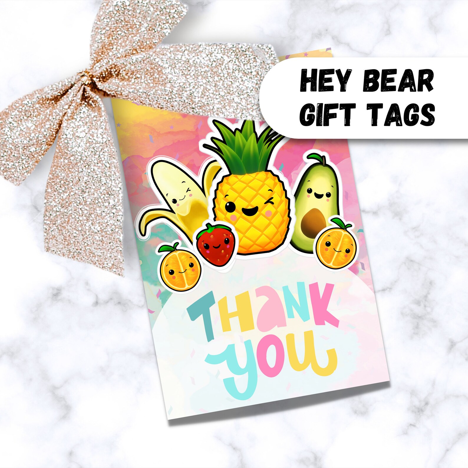 Hey Bear Sensory Birthday Decorations Gift Tags Hey Bear | Etsy