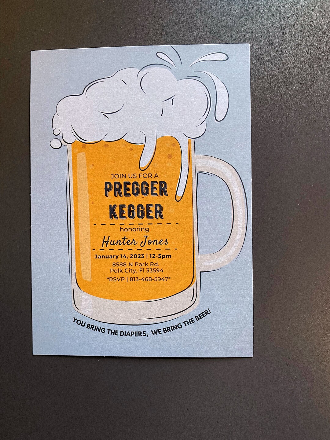 Diaper Party Mens Coed Invite Beer Pregger Kegger Template - Etsy