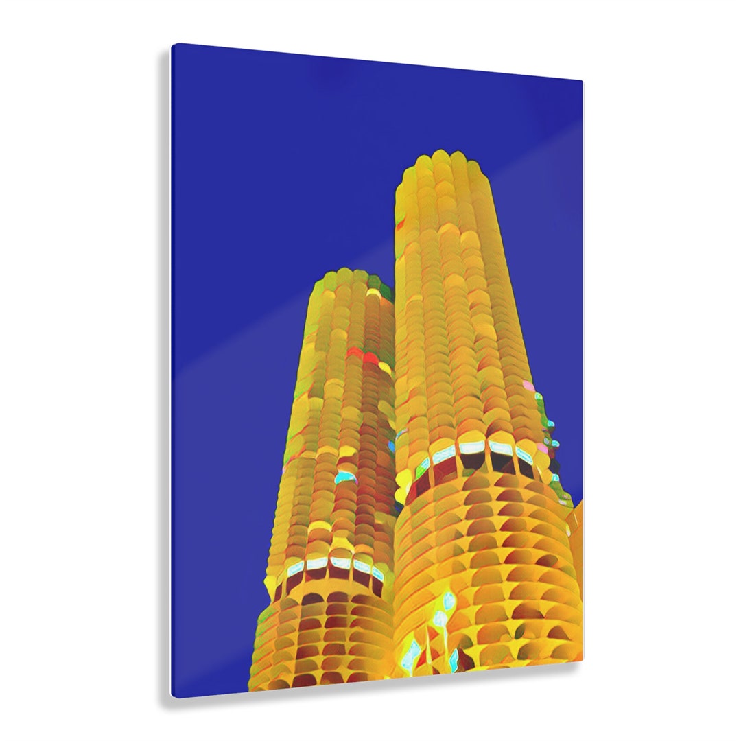 Chicago Corn Cob Acrylic Prints - Etsy