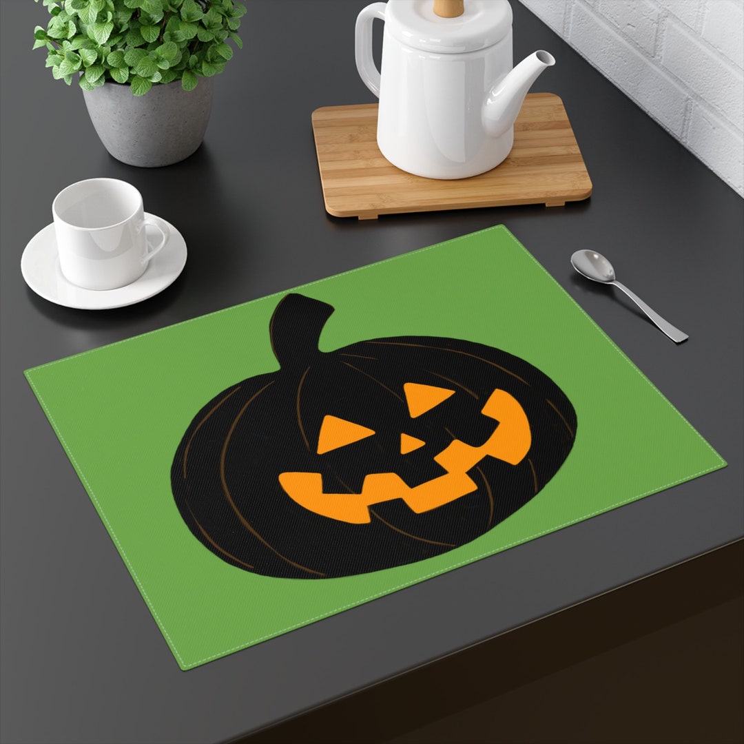 Halloween Jack O Lantern Placemat - Etsy