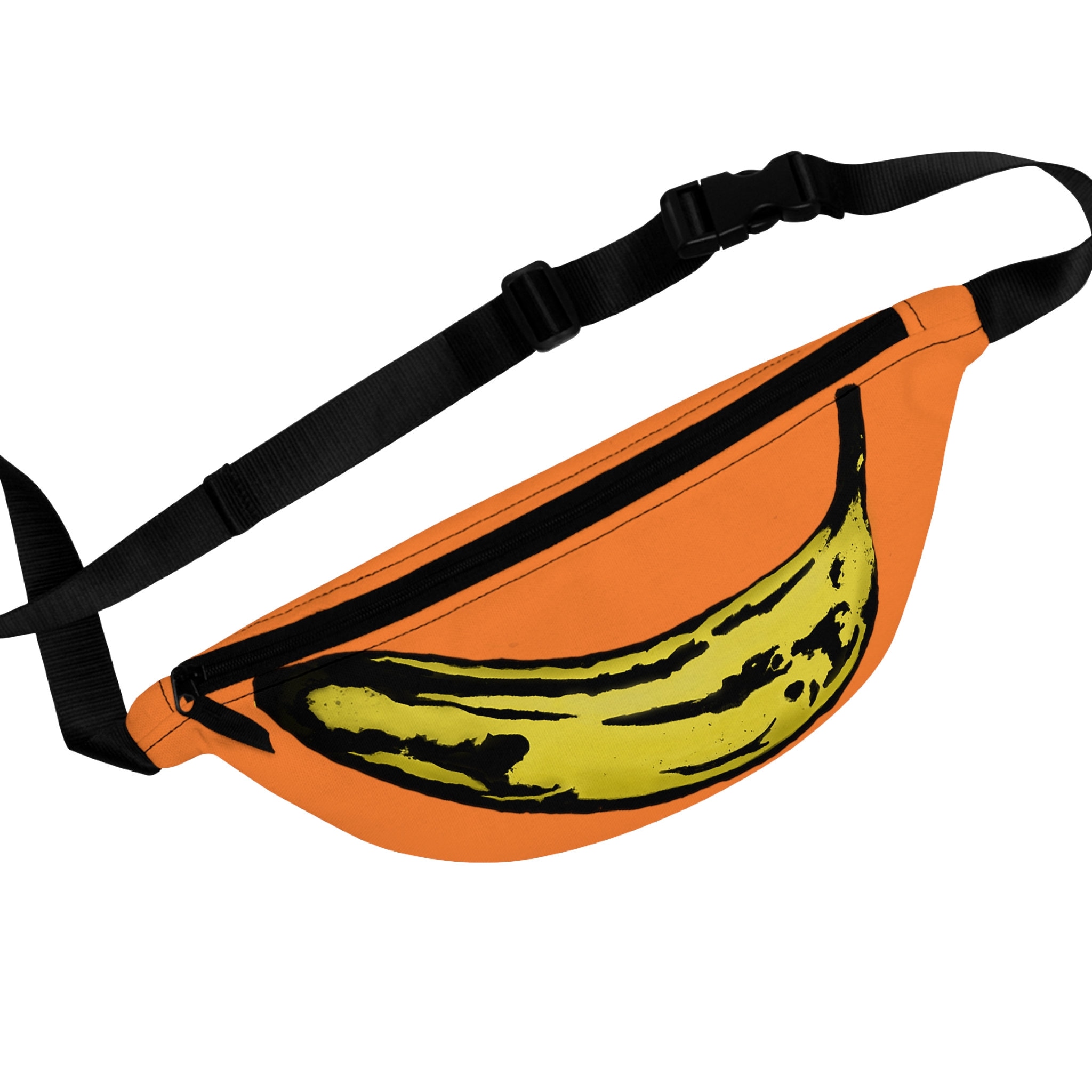 Banana Cartoon Unique Orange Fanny Pack Random Great Gift - Etsy