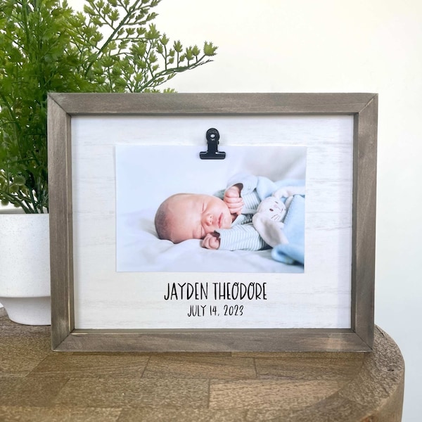 Baby Picture Frames - Etsy