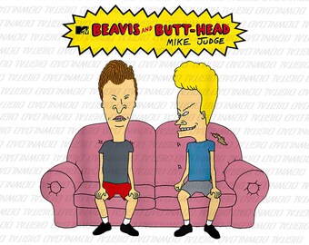 Beavis And Butthead Cartoon STAMP 1990s Mike Judge Morris Johanson Joe ...