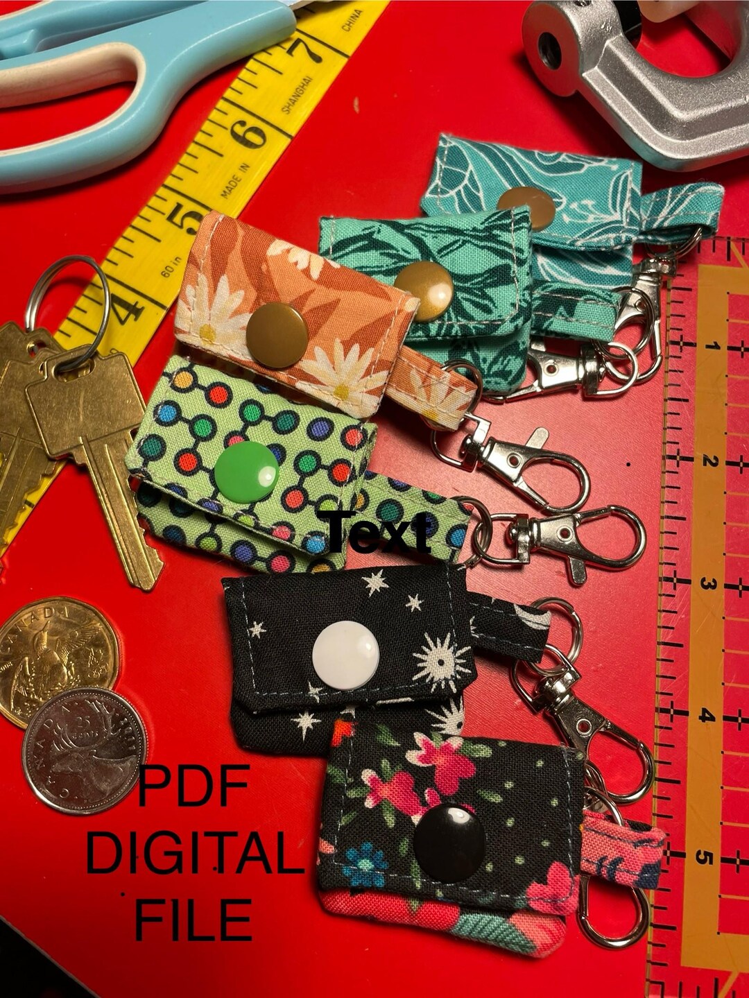 PDF Cute Mini Coin Wallet Sewing Pattern Tutorial - Etsy