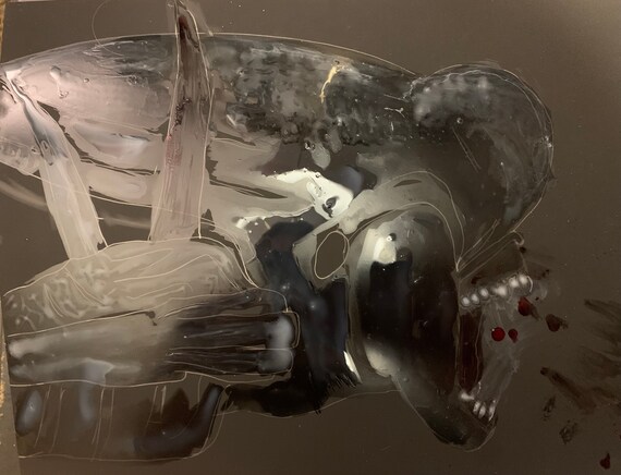 Alien Neomorph/xenomorph Alien Covenant Painting | Etsy