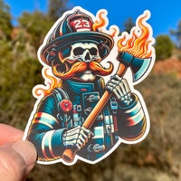 Funny Firefighter - Etsy