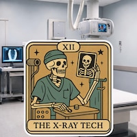 Holographic XRAY Tech Sticker, X-ray Technician Gifts - Etsy