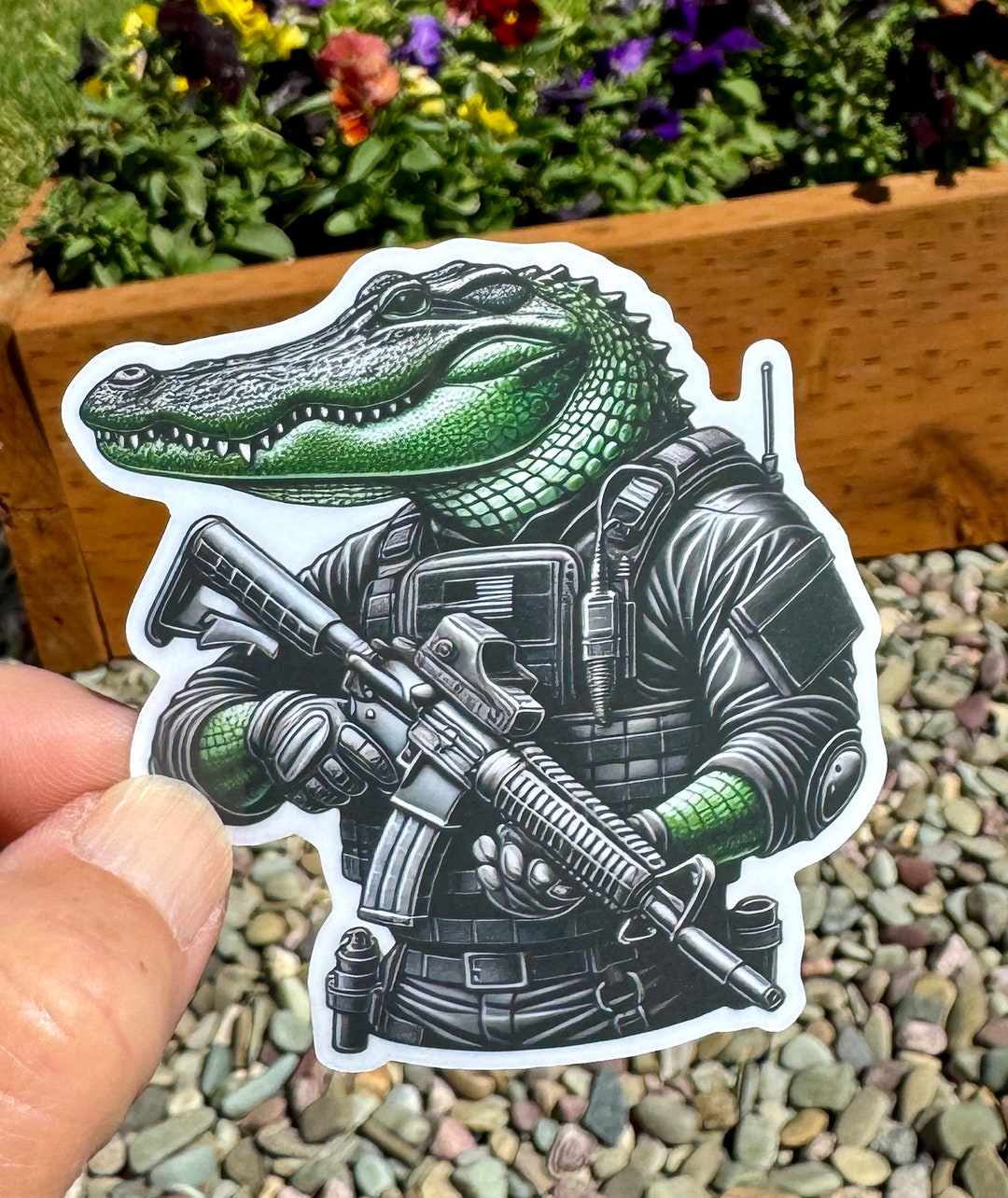 Tactical Alligator Sticker, Alligator, Tactical, Operator, Tactical ...