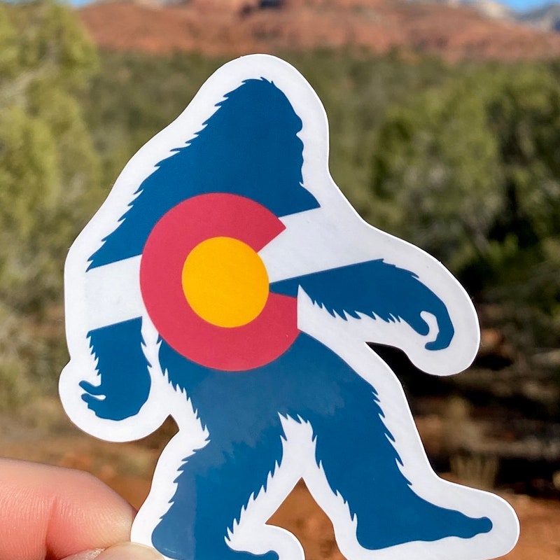 Bigfoot Colorado Decal - Etsy
