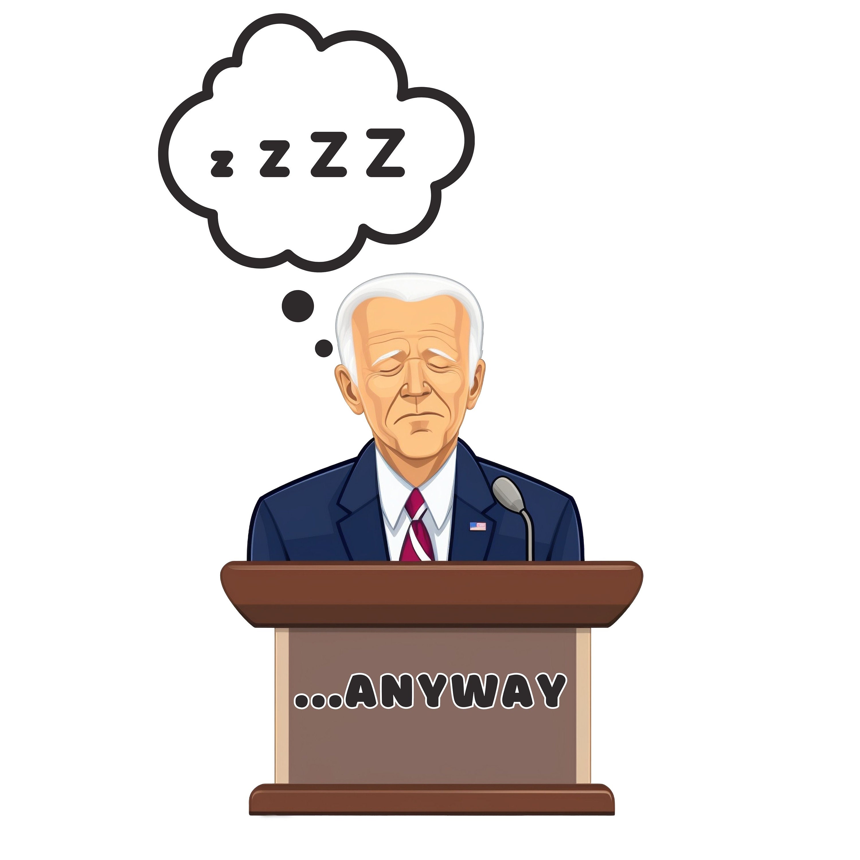 Sleepy Joe Sticker, Sleepy Joe Biden, POTUS, FJB, Joe Biden Sticker ...