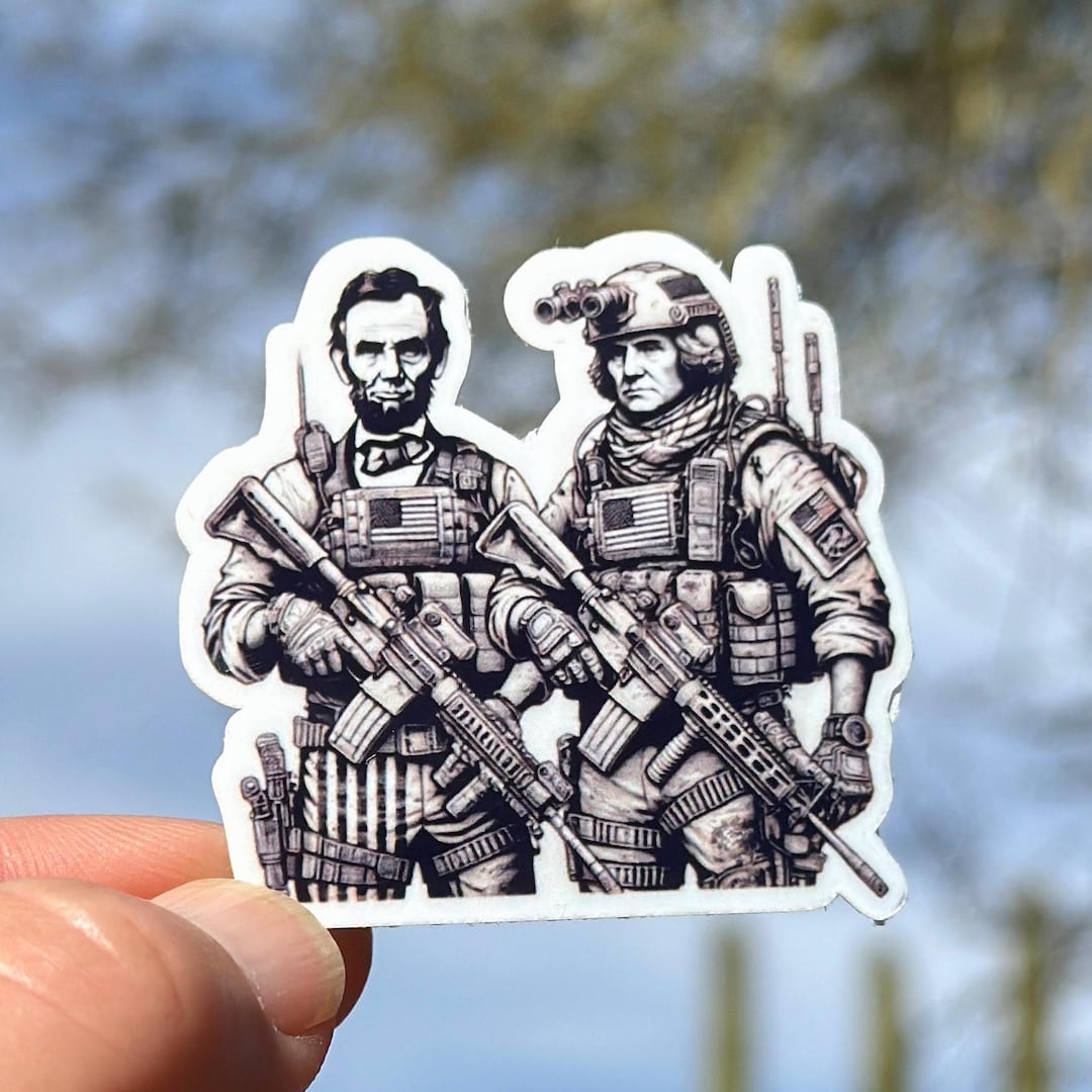 Tactical Presidents Sticker, Presidents, Tactical, Operator, Tactical ...