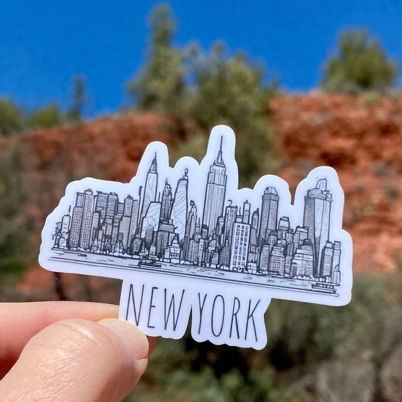 Nyc Skyline Decal - Etsy