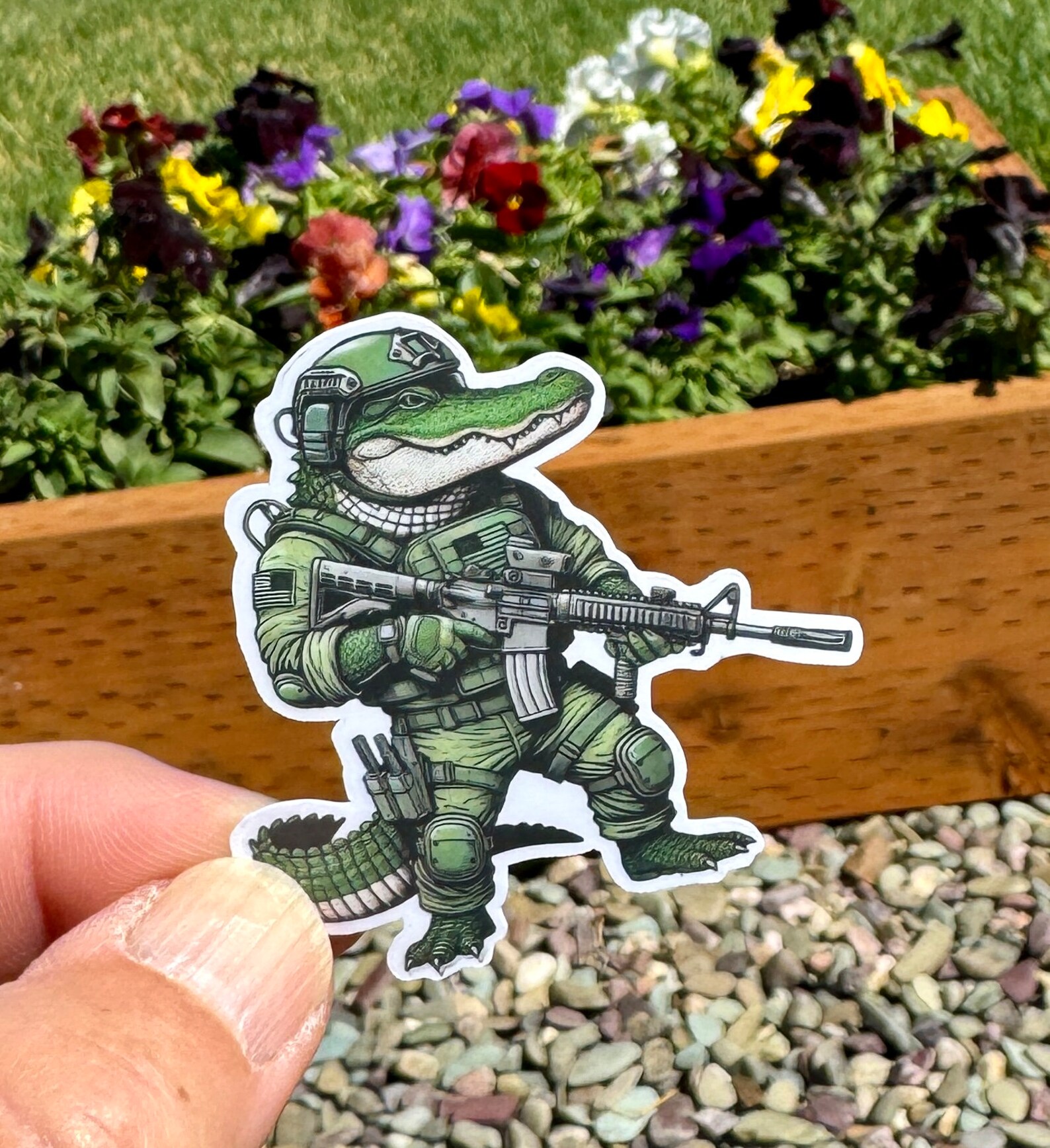 Tactical Alligator Sticker, Alligator, Tactical, Operator, Tactical ...