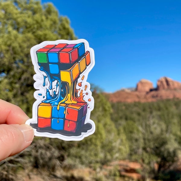 Rubiks Cube Stickers - Etsy