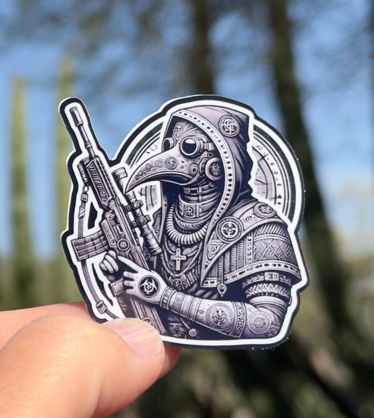 Tactical Plague Doctor Sticker, Plague Doctor, Tactical, Operator ...