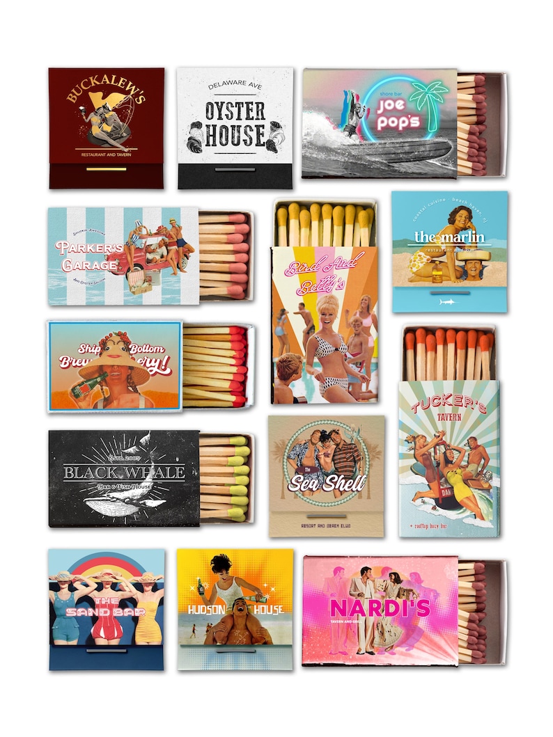 LBI Matchbox Print - Etsy