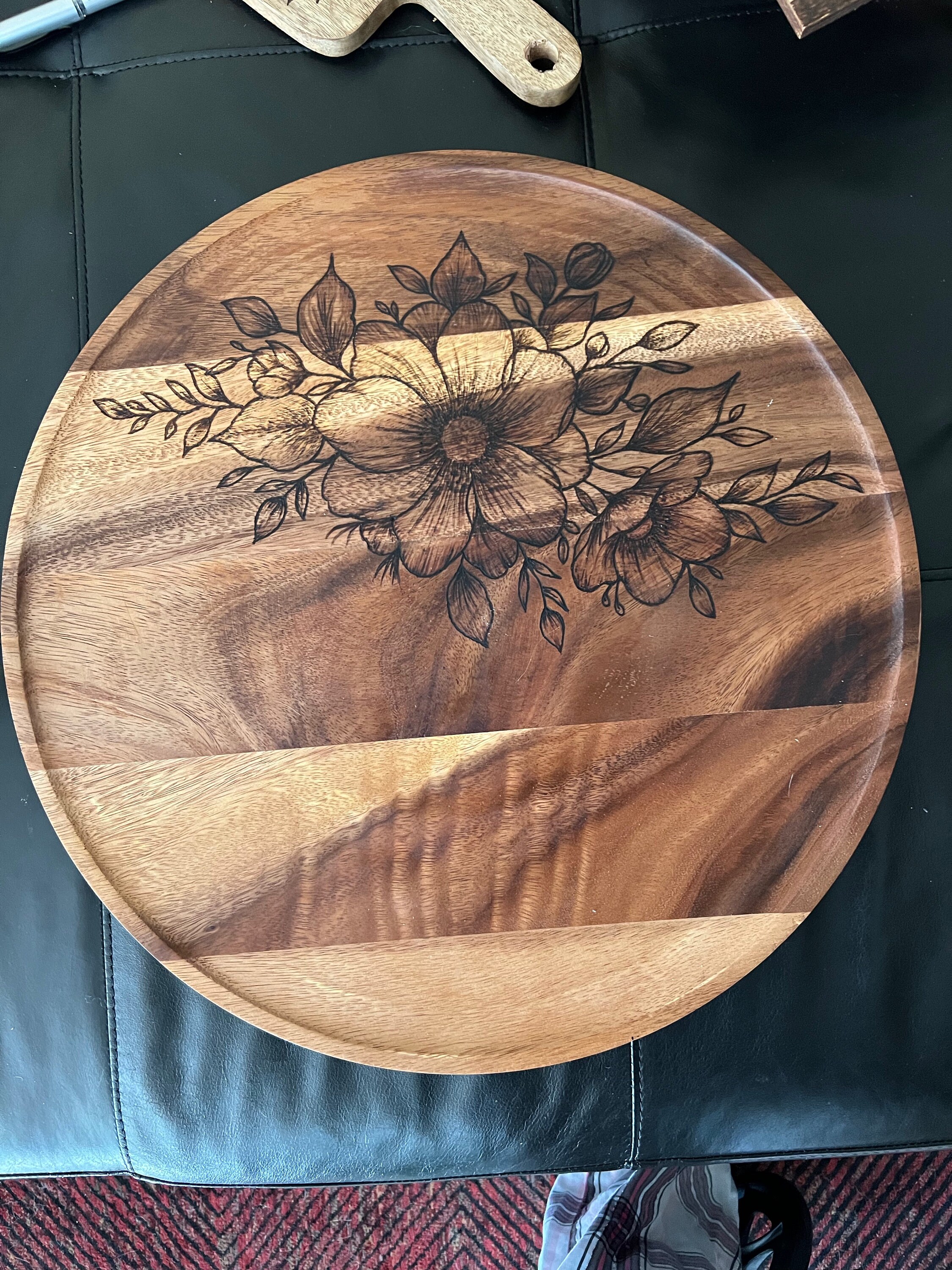 Lazy Susan. 18 Inch Flowers. - Etsy