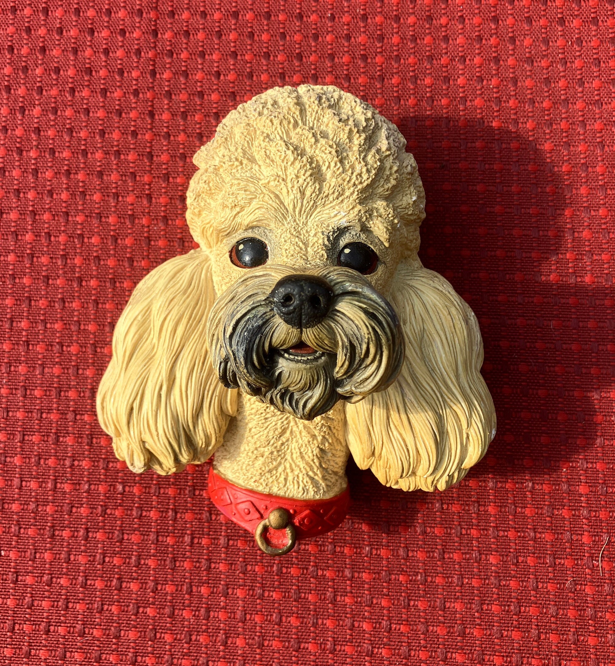 Rare Bossons Congleton Chalkware Dog Head Bust - Etsy