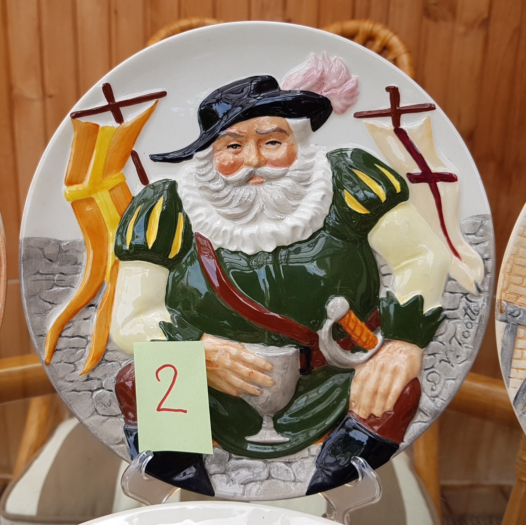 Toby Plates Hand Painted and Produced by Davenport Pottery - Etsy