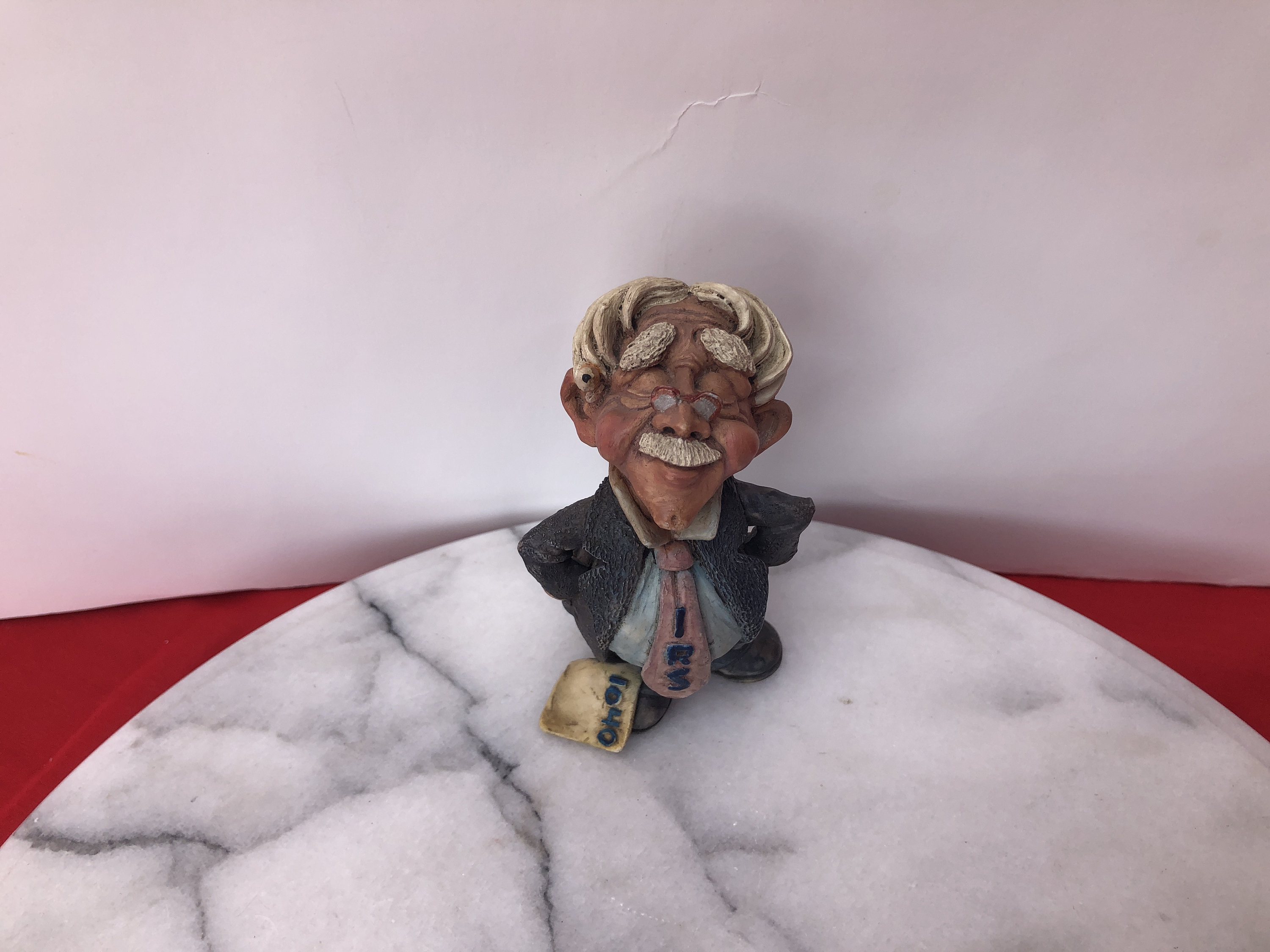 Rare Pete Apsit Figurine IRS - Etsy