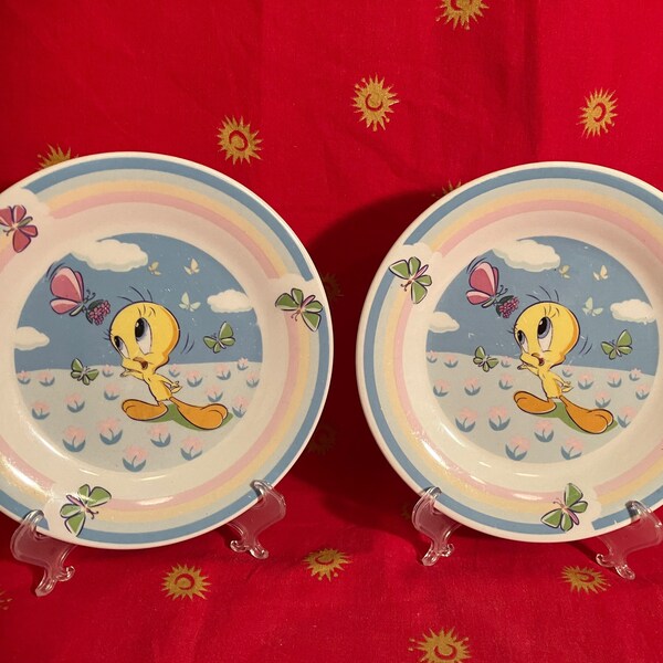 Tweety Bird Plates - Etsy