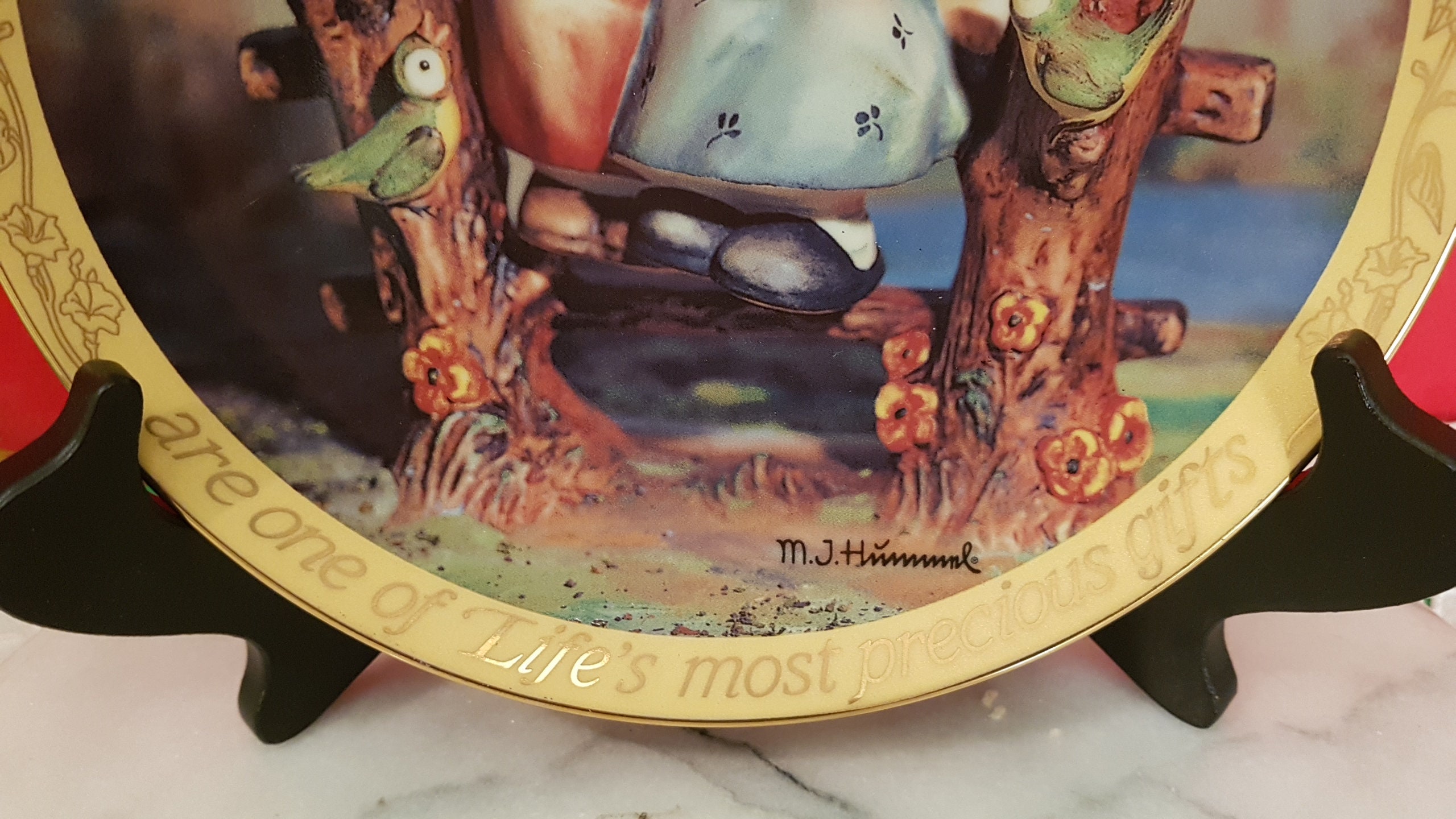 VTG M. J. Hummel Plate sisters a Limited Edition From the Sisters Plate ...