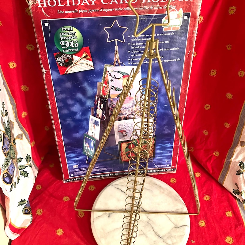 Christmas Card Metal Holder - Etsy Canada