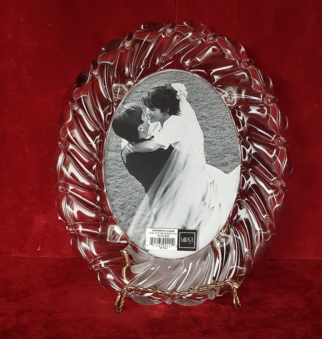 Elegant Mikasa Crystal Germany Wedding Frame - Not Used - Etsy