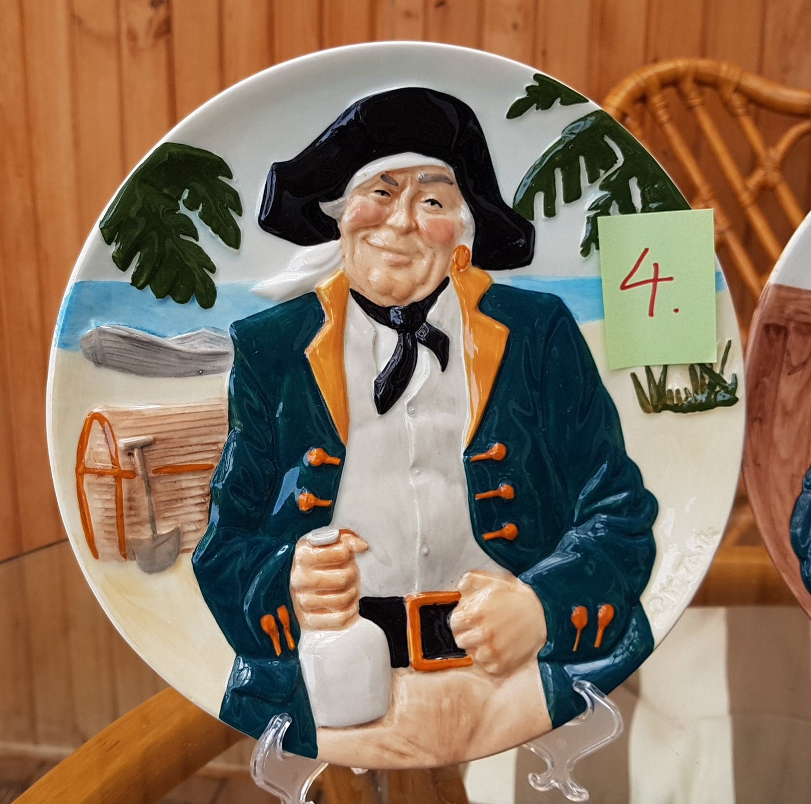 Toby Plates Hand Painted and Produced by Davenport Pottery - Etsy