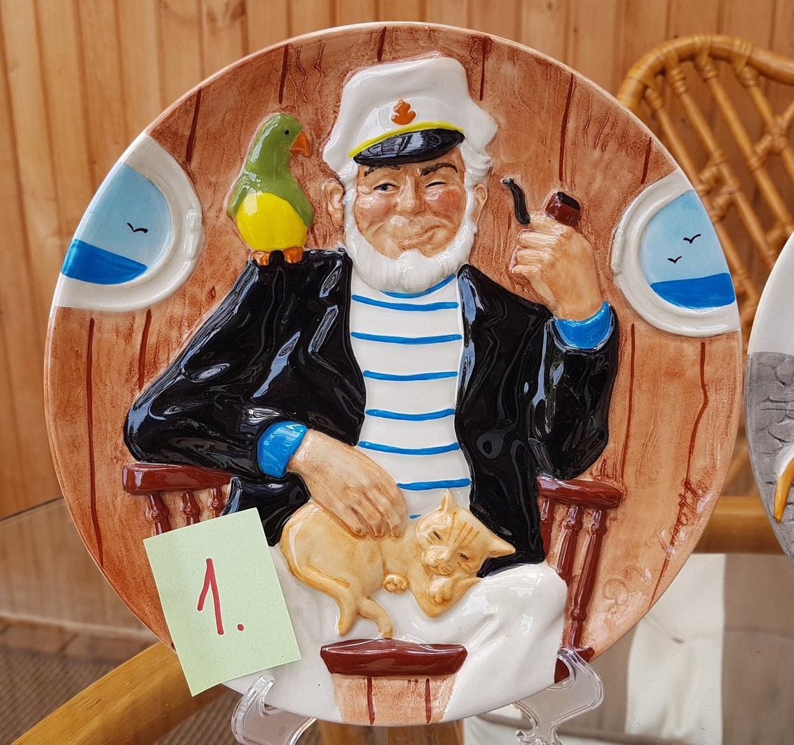 Toby Plates Hand Painted and Produced by Davenport Pottery - Etsy