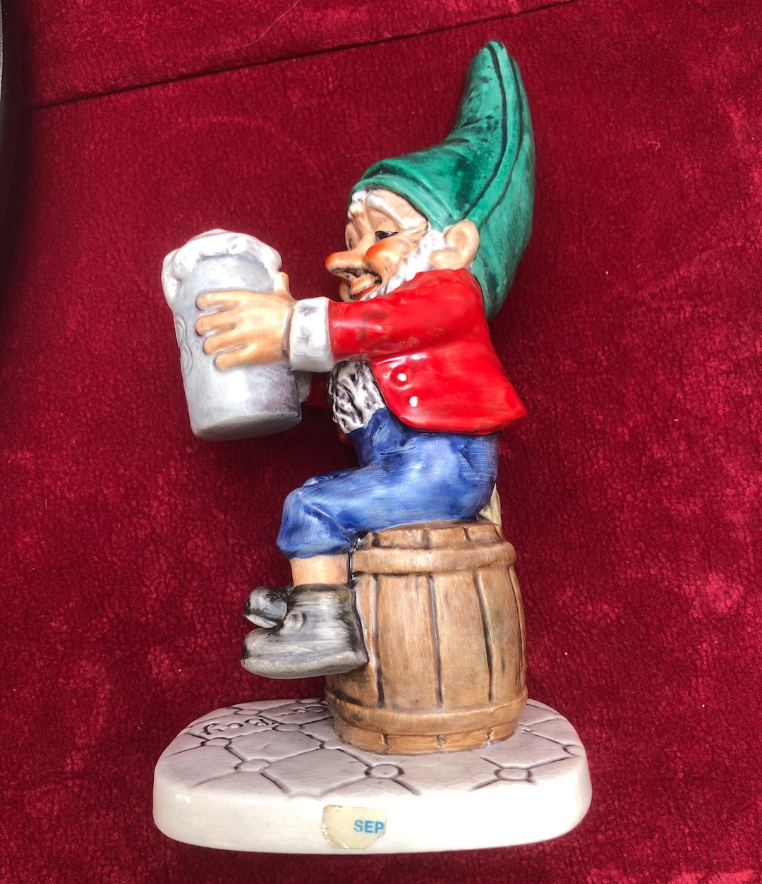 Goebel Co. Boy CO-BOY Porcelain Figurine "sepp" Well 514 the Beer Buddy ...