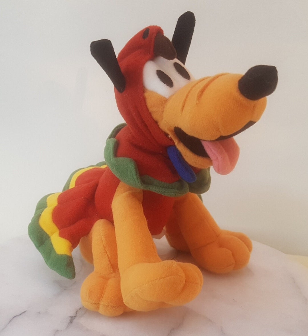 Disney - Turkey Pluto Bean Bag Plush Toy - Excellent for Thanksgiving ...