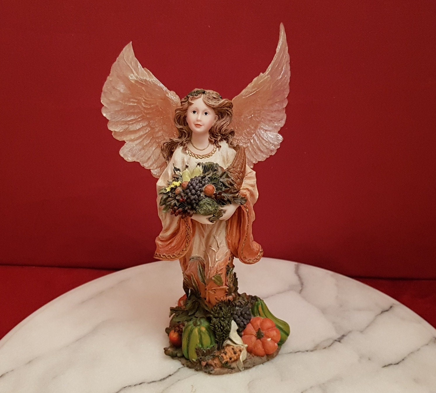 Boyds the Charming Angels Collection Aurelia Guardian of the Harvest Handmade Style Number 28224 ...