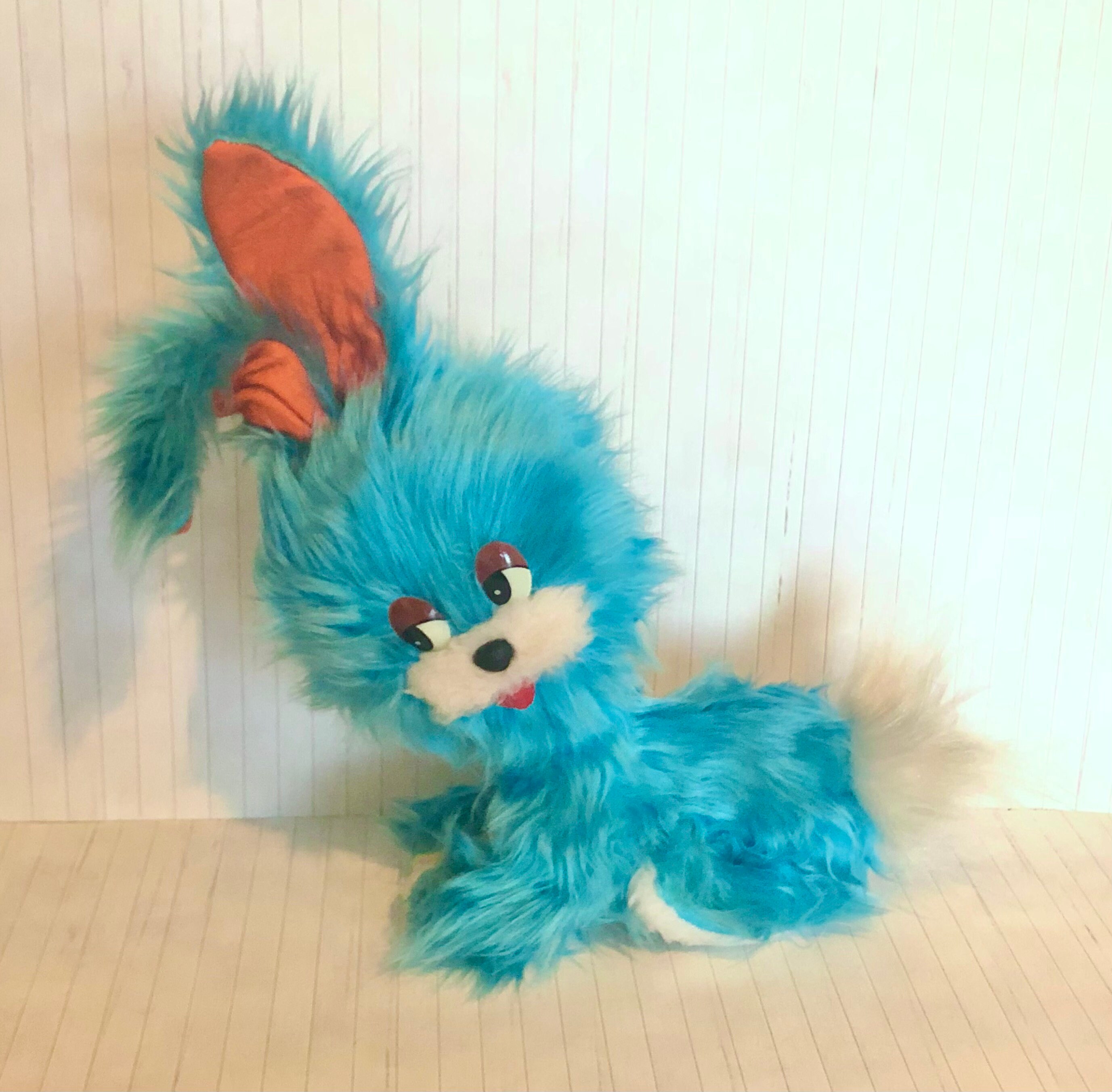 Bunny Vintage MOD Plush Mid-century Mascot Glook Gonk Type Long Pile ...