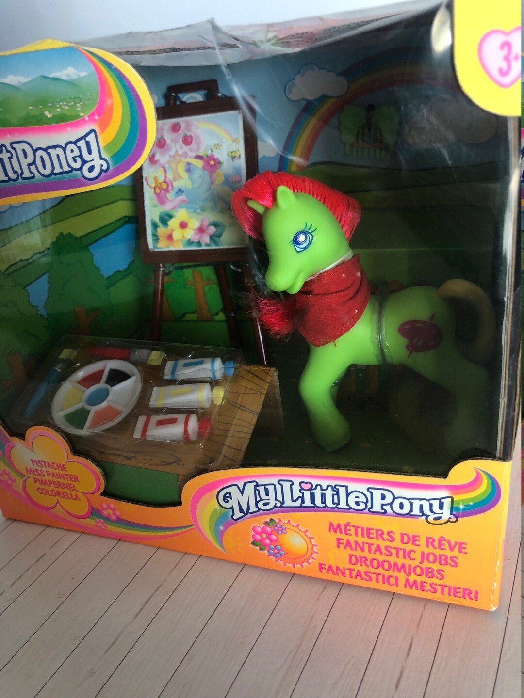 Vintage My Little Pony Fantastic Jobs Miss Painter NRFB European ...
