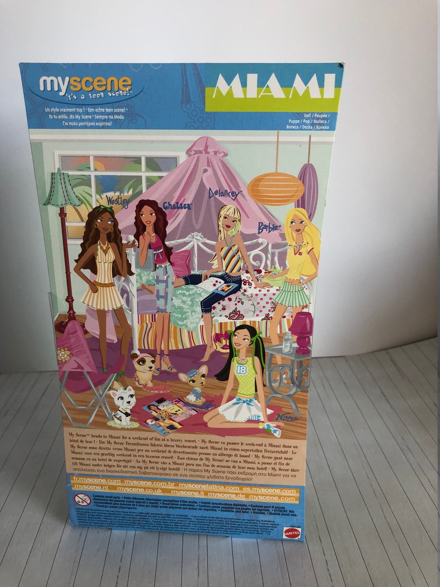 Vintage My Scene Barbie Chelse Miami Getaway Doll - Etsy