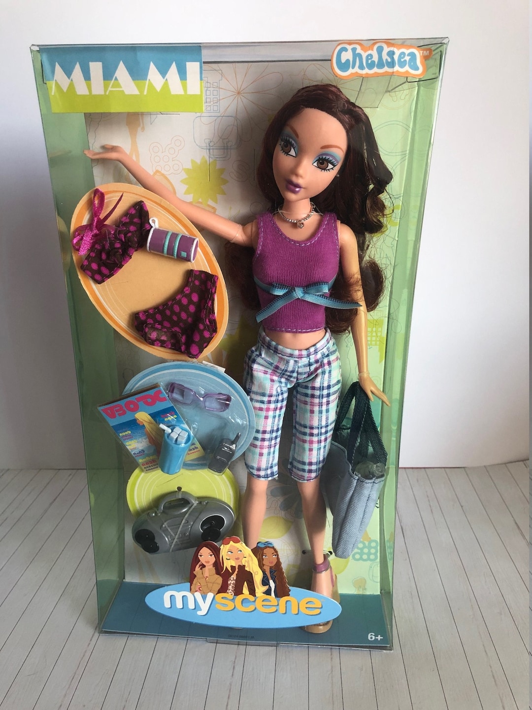 Vintage My Scene Barbie Chelse Miami Getaway Doll - Etsy