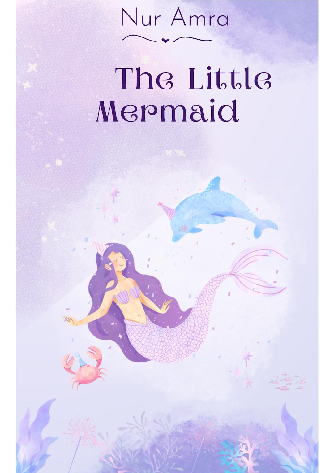 Little Mermaid Kids Storybook Digital Bedtime Story - Etsy