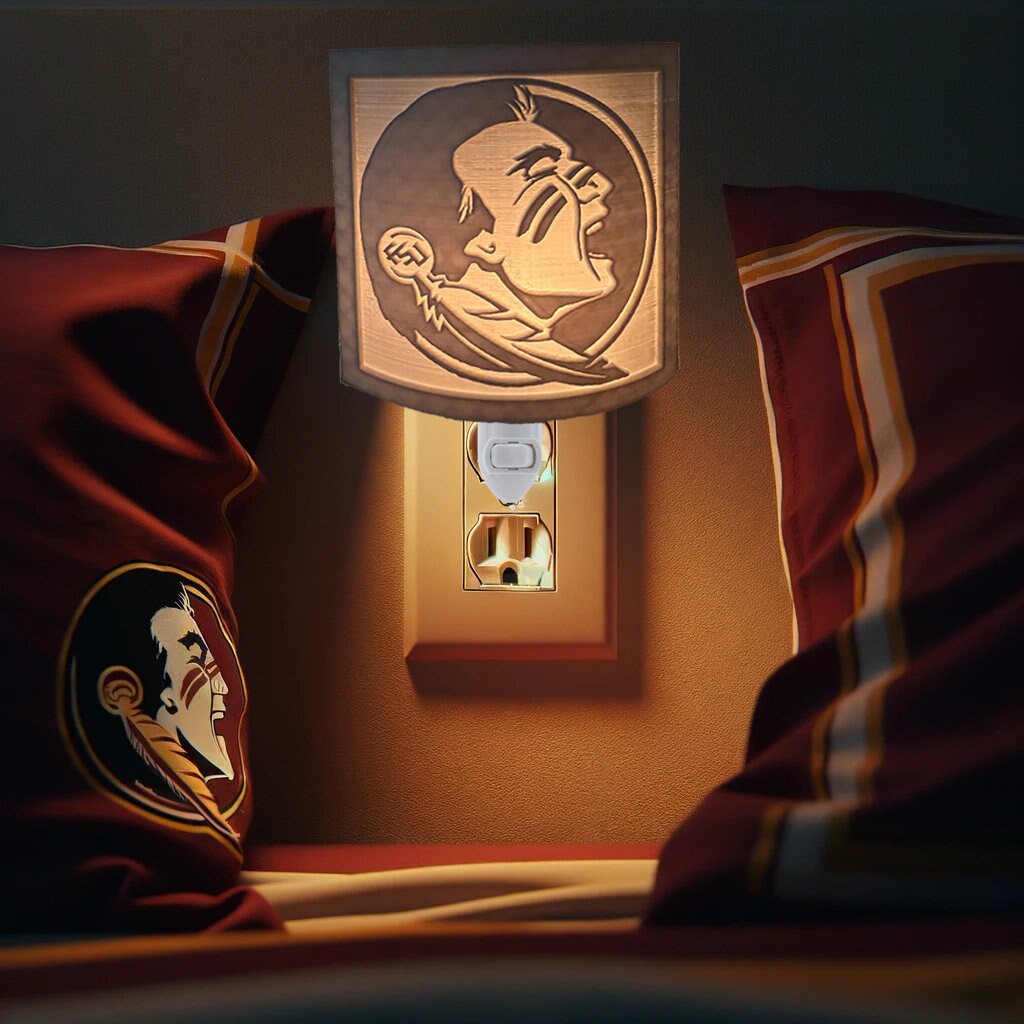 Florida State University (FSU) Night Light - Etsy