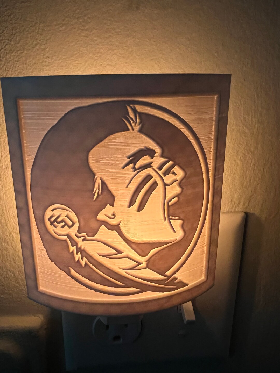 Florida State University (FSU) Night Light - Etsy